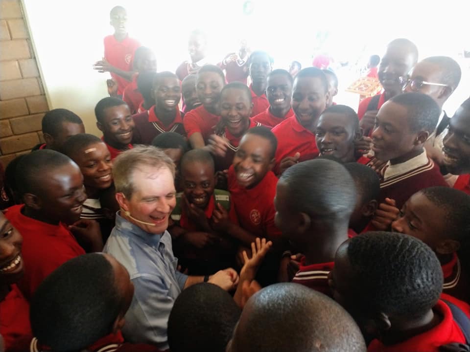 close up in Malawi - Tom Toombs - Christian Children's Performer